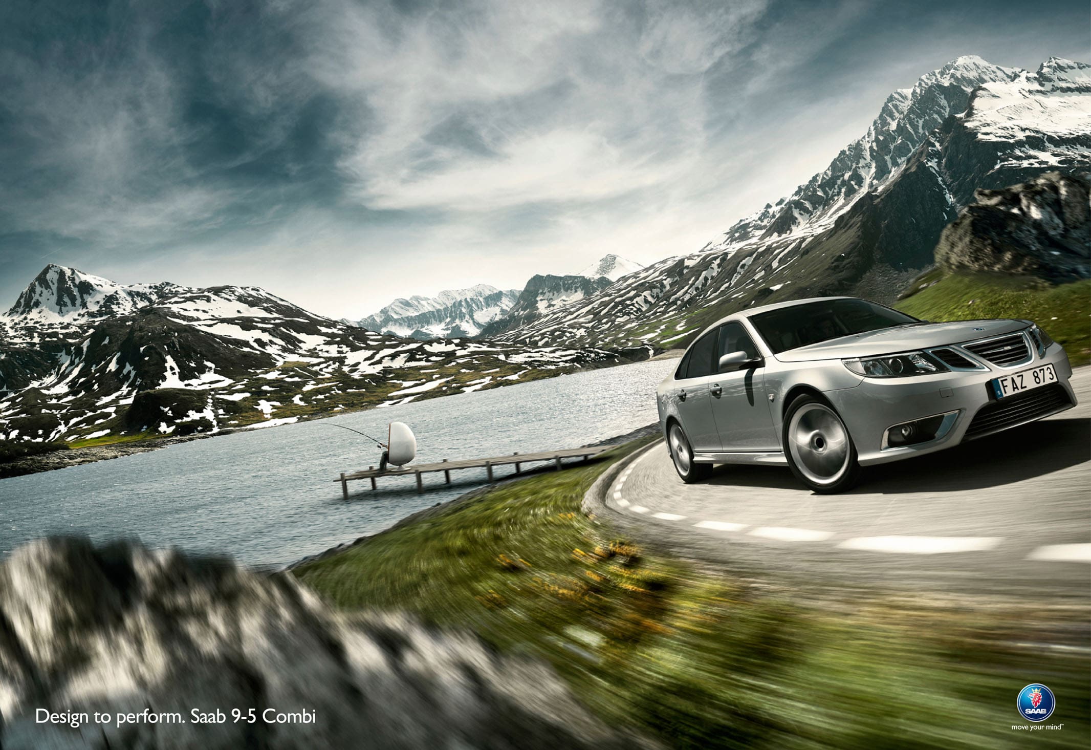 Launch of new saab 9-3 - Art of Brand